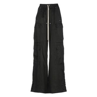 Rick Owens Femme, Pantalons, Noir, Taille: 38 FR Cargo Pantalons