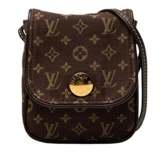 Louis Vuitton Sac Mini Pr&eacute;-poss&eacute;d&eacute; Cancun - Femme - Pre-owned - Brun - Taille: ONE Size