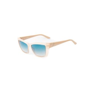 Guess Femme, Accessoires, Beige, Taille: ONE Size Lunettes de soleil &agrave; monture en r&eacute;sine