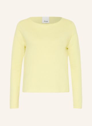 Allude Allude Pullover Mit Cashmere gelb