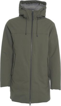 People of Shibuya Homme, Manteaux, Vert, Taille: 2XL Parka Verte pour Mi-Saisons