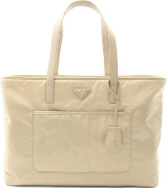 Prada sac porté épaule Re-Edition (années 2020) - Tons neutres