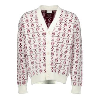 Dr&ocirc;le de Monsieur Monogram Cardigan D Mirror - - Knitwear - Herren - Mehrfarbig - XS