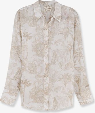 MC2 Saint Barth Cristal ramie shirt - MC2 SAINT BARTH - gender_Woman