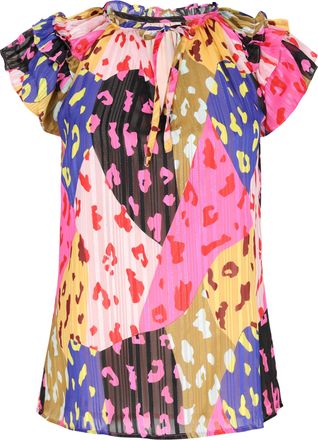 Faina Bluse Frauen rosa mehrfarbig