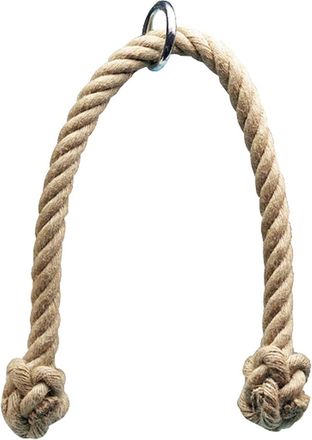 Sport-Tec Trizepsseil, Trizepstau, Trizeps Seil, Zugseil, Zughilfe, Kabelzug, Fitness, Kraftstation, Tau