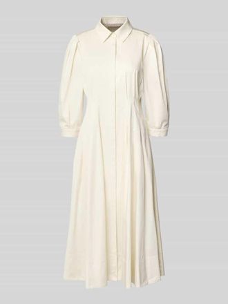 Christian Berg Cocktail Cocktailkleid mit verdeckter Knopfleiste und 3/4-Arm