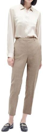 Caroll Pantalon Cigarette 7/8&egrave;me camel 42