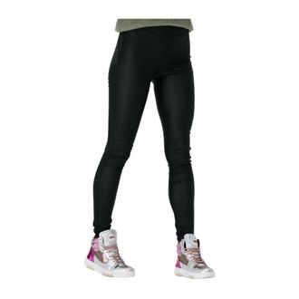 Object Beschichtete Leggings in Schwarz - - Trousers - Damen - Schwarzk - XL