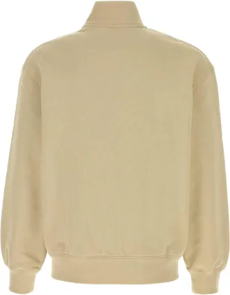 Maison Kitsun&eacute; Tealeaf Exterior: Organic Cotton Felpe Sweater
