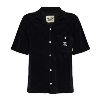 Gallery Dept. Kurz&auml;rmeliges Hemd - - Shirts - Herren - Schwarzk - XL