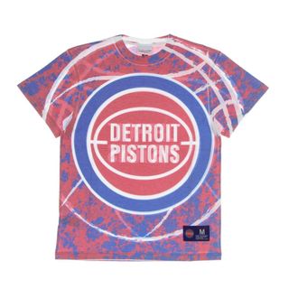 Mitchell & Ness Detroit Pistons NBA Tee Hardwood Classics - - Tops - Herren - Mehrfarbig - S