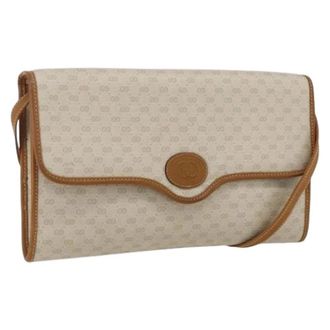 Gucci Sac Bandouli&egrave;re Vintage Pre-owned - Femme - Pre-owned - Beige - Taille: ONE Size