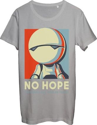Generic No Hope This Will All End Up in Tears T-shirt gris pour homme, gris, XL