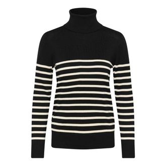 Saint Tropez Strickware - - Knitwear - Damen - Schwarzk - XS