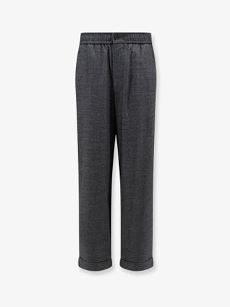 Giorgio Armani Over virgin wool and cashmere trousers - GIORGIO ARMANI - gender_Man