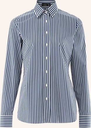 van Laack Van Laack Bluse Modern Fit blau