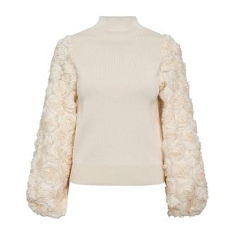 Co'Couture Damen, Strickwaren, Beige, LGr&ouml;&szlig;e