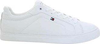 Tommy Hilfiger Homme, Chaussures, Blanc, Taille: 46 EU Icon Court Baskets