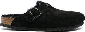 Birkenstock Femme, Chaussures, Noir, Taille: 37 EU Boston Shearling