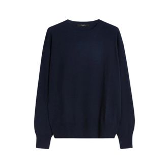 Max Mara Damen, Strickwaren, Blau, LGr&ouml;&szlig;e