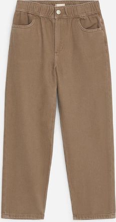 Arket Pull-on-Jeans -Braun