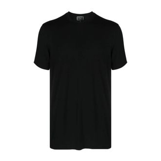 Giorgio Armani Stretch-Viskose-Jersey-T-Shirt - - Tops - Herren - Schwarzk - L