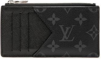Louis Vuitton Porte-cartes porte-monnaie Pre-owned - Femme - Pre-owned - Noir - Taille: ONE Size
