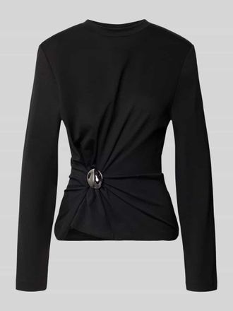 Drykorn Longsleeve mit Drapierung Modell ALITH