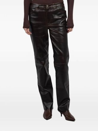 SPRWMN panelled trousers - Braun
