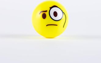 Grays Emoji Hockeyball, kurios, fluoreszierend, 156 g, 2023/24