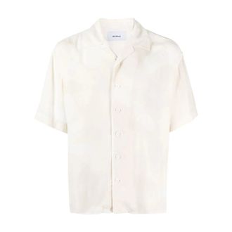 BONSAI Homme, Chemises, Beige, Taille: S Short Sleeve Chemises