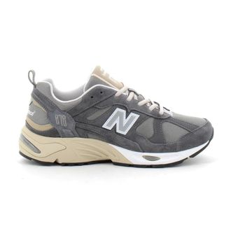 New Balance Baskets Casual Sportives en Cuir Magnet/Gris - Homme - Chaussures - Gris - Taille: 41 1/2 EU