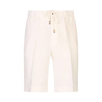 PESERICO Homme, Shorts, Blanc, Taille: XL Shorts &agrave; revers avec cordon de serrage