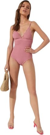 Marysia Swim Femme, Maillots de bain, Rose, Taille: 36 FR Maillot de bain une pi&egrave;ce Santa Clara