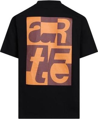 Arte T-shirt imprim&eacute; au dos en coton