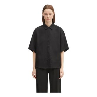 Anine Bing Coco Shirt - Femme - Blouses et Chemises - Noir - Taille: 36 FR