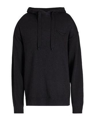 8 by YOOX WOOL BLEND POCKET KNIT HOODIE