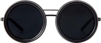 Generic Lunettes de soleil polaris&eacute;es &agrave; teinte r&eacute;glable pour homme | 1 &agrave; 9 lunettes de soleil color&eacute;es &agrave; engrenages ND9 Lunettes polaris&eacute;es sans &eacute;tapes, acces