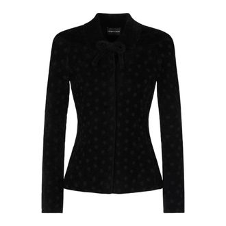 Emporio Armani Damen, Jacken, Schwarzk, 2XLGr&ouml;&szlig;e