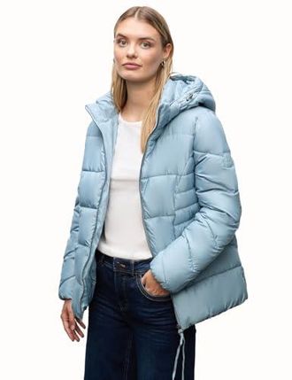 Street One 2005314 Veste matelass&eacute;e courte pour femme, bleu sterling, taille 44
