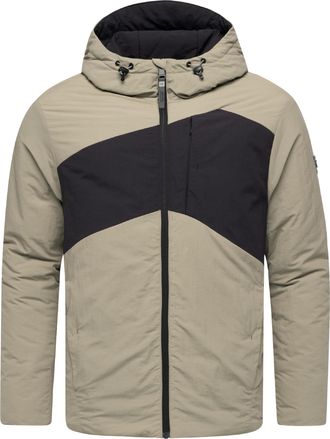 Ragwear Herren warme kurze Winterjacke mit verstellbarer Kapuze Cassey Warm YOUMODO Dusty Olive Gr. M