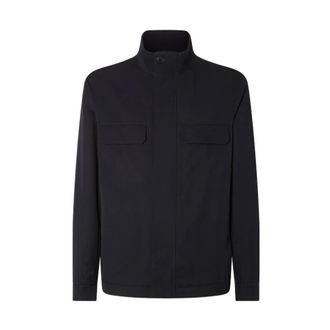 Ermenegildo Zegna Homme, Vestes, Bleu, Taille: 2XL Giubbotto Lungo Blouson