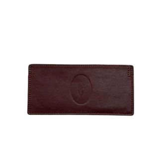 Cartier Portefeuille Vintage Pre-owned - Femme - Pre-owned - Rouge - Taille: ONE Size