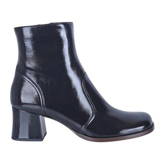 Chie Mihara Bottes &agrave; talon - Femme - Chaussures - Noir - Taille: 37 1/2 EU