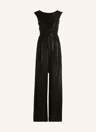 Vera Mont Jersey-Jumpsuit Mit Pailletten schwarz