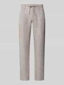 Mc Neal Regular Fit Leinenhose aus reinem Leinen