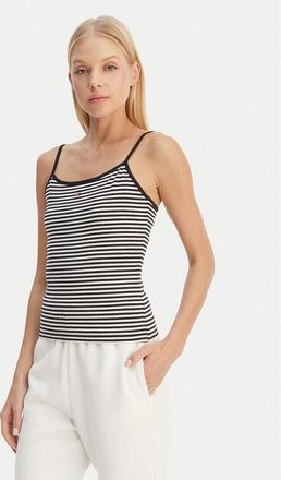 Tommy Jeans Top Essential DW0DW20675 Schwarz Slim Fit
