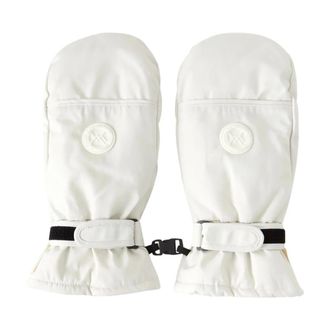 Yves Salomon Mont Blanc One-Finger Gloves - Femme - Sport - Blanc - Taille: ONE Size