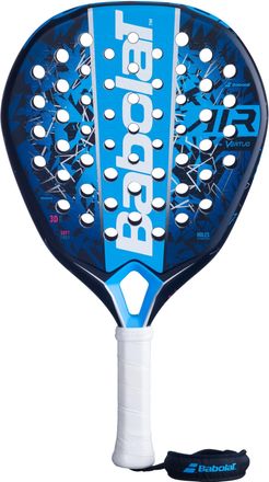 Babolat Padel-Schl&auml;ger Modell Air Vertuo, Einheitsgr&ouml;&szlig;e, Farbe Blau, Verbundmaterial, Perfekt f&uuml;r Luftangreifer, Balance Kontrolle und Kraft